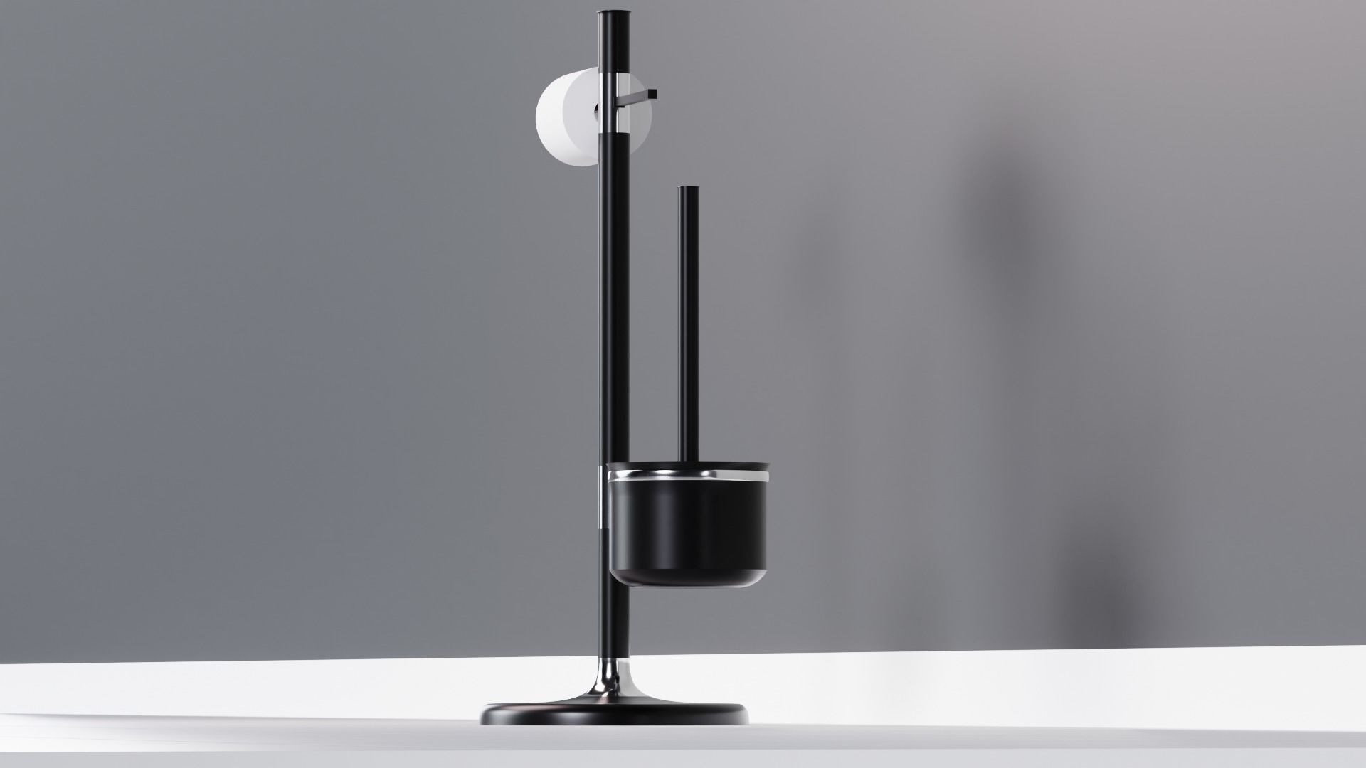 Toilet paper accessory free 3D model | CGTrader