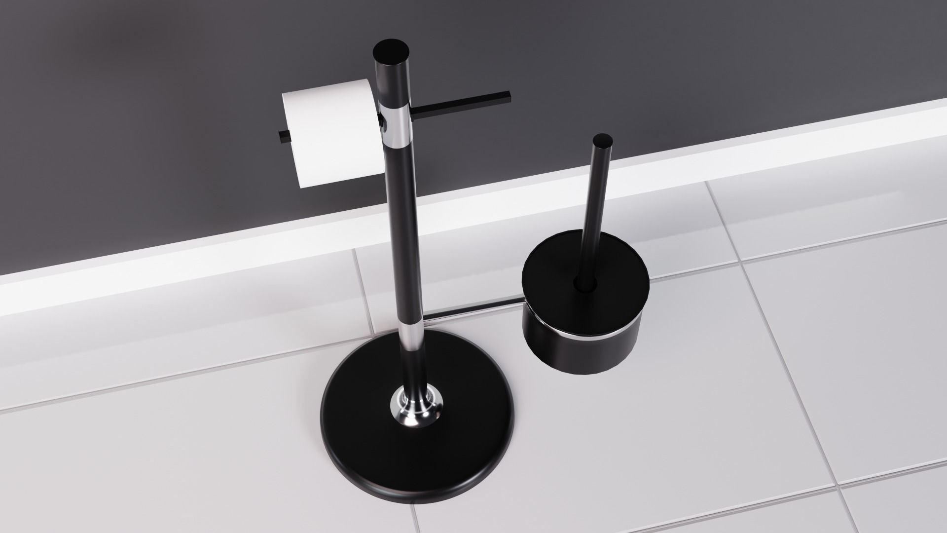 Toilet paper accessory free 3D model | CGTrader