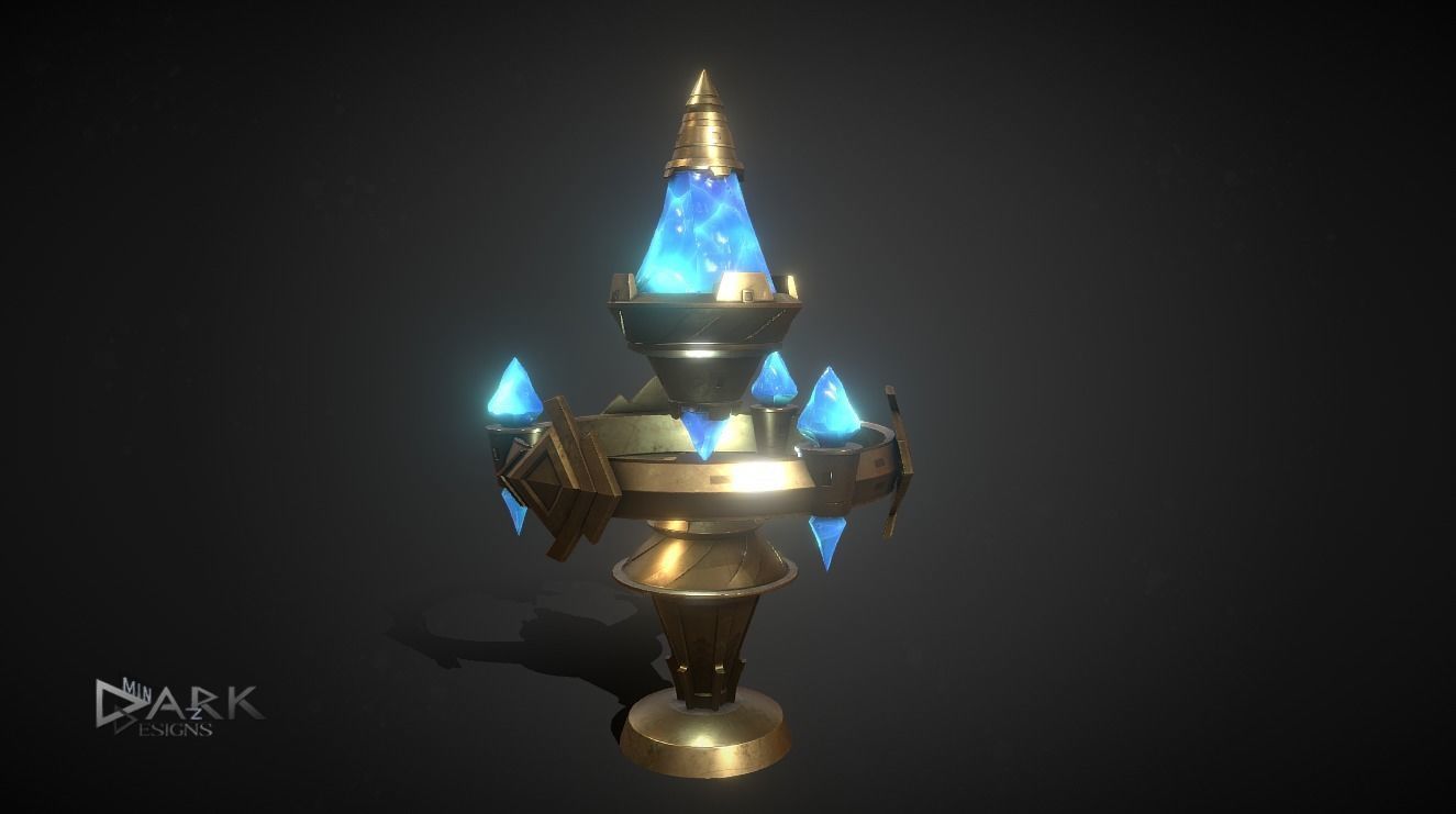 Aetheryte Final Fantasy 3D model | CGTrader