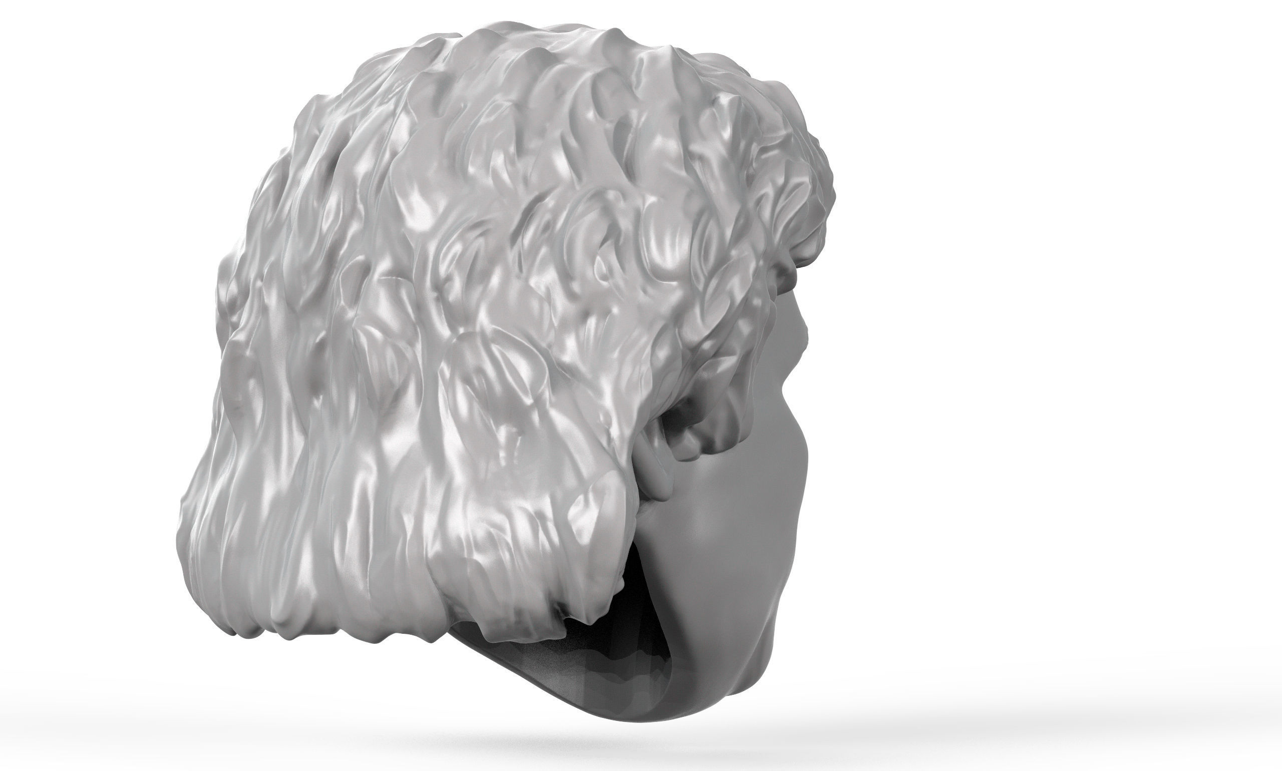 Jack Black as Nacho Libre action figure portrait sculpt 3D model 3D ...