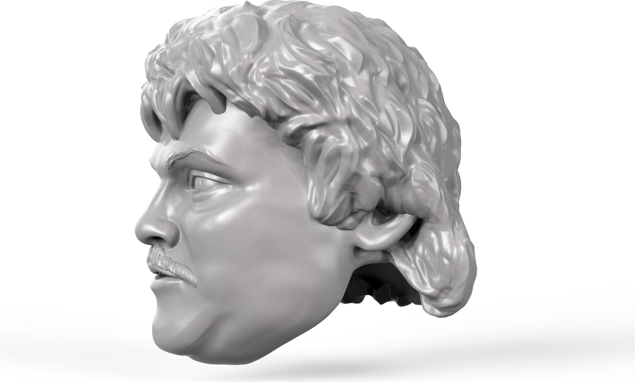 Jack Black as Nacho Libre action figure portrait sculpt 3D model 3D ...