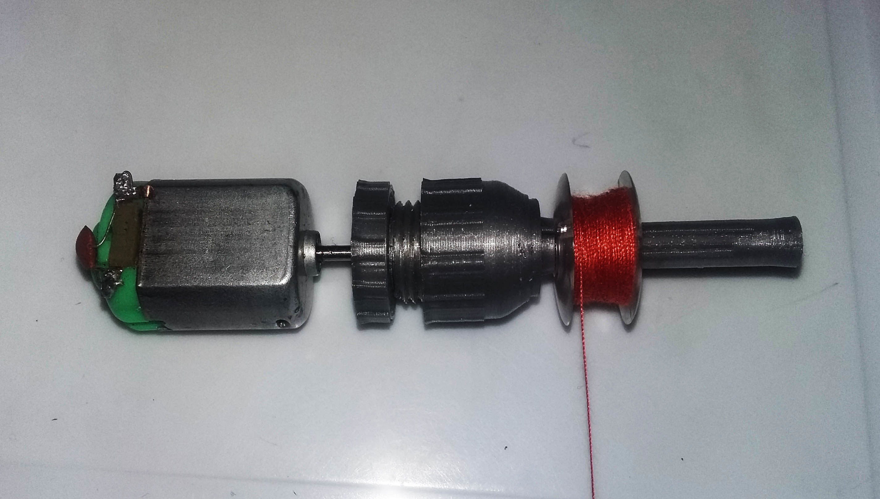 MOTORIZED BOBBIN MANDREL THREAD WINDING AND GENERAL PURPOSE 3D model 3D ...