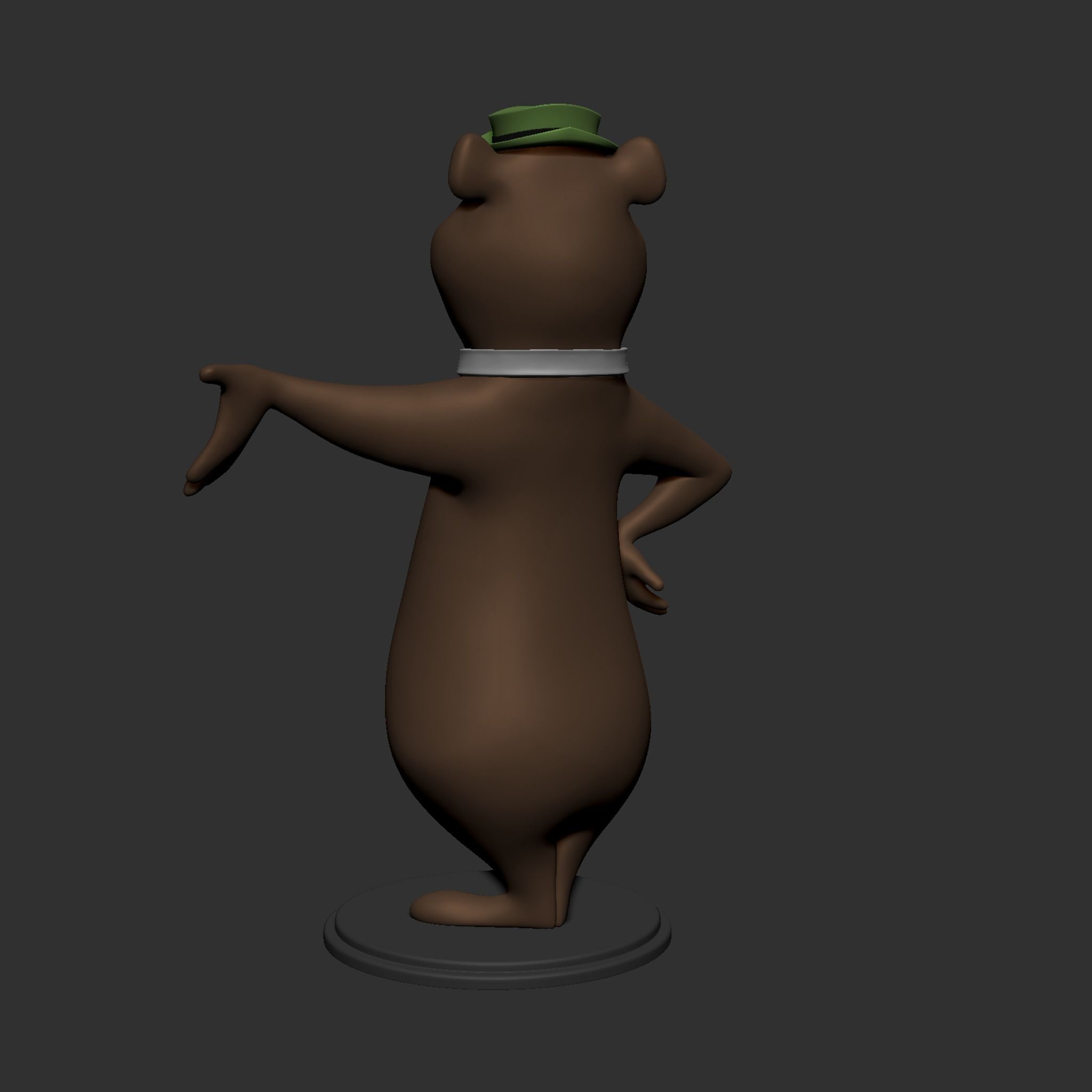 Yogi Bear 3D model 3D printable | CGTrader