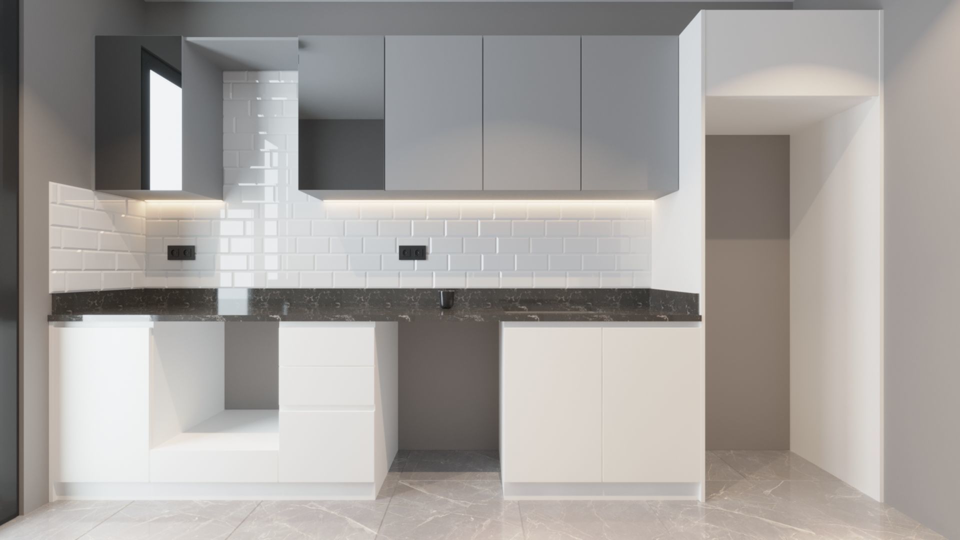 Kitchen Sample Scene 3D model | CGTrader