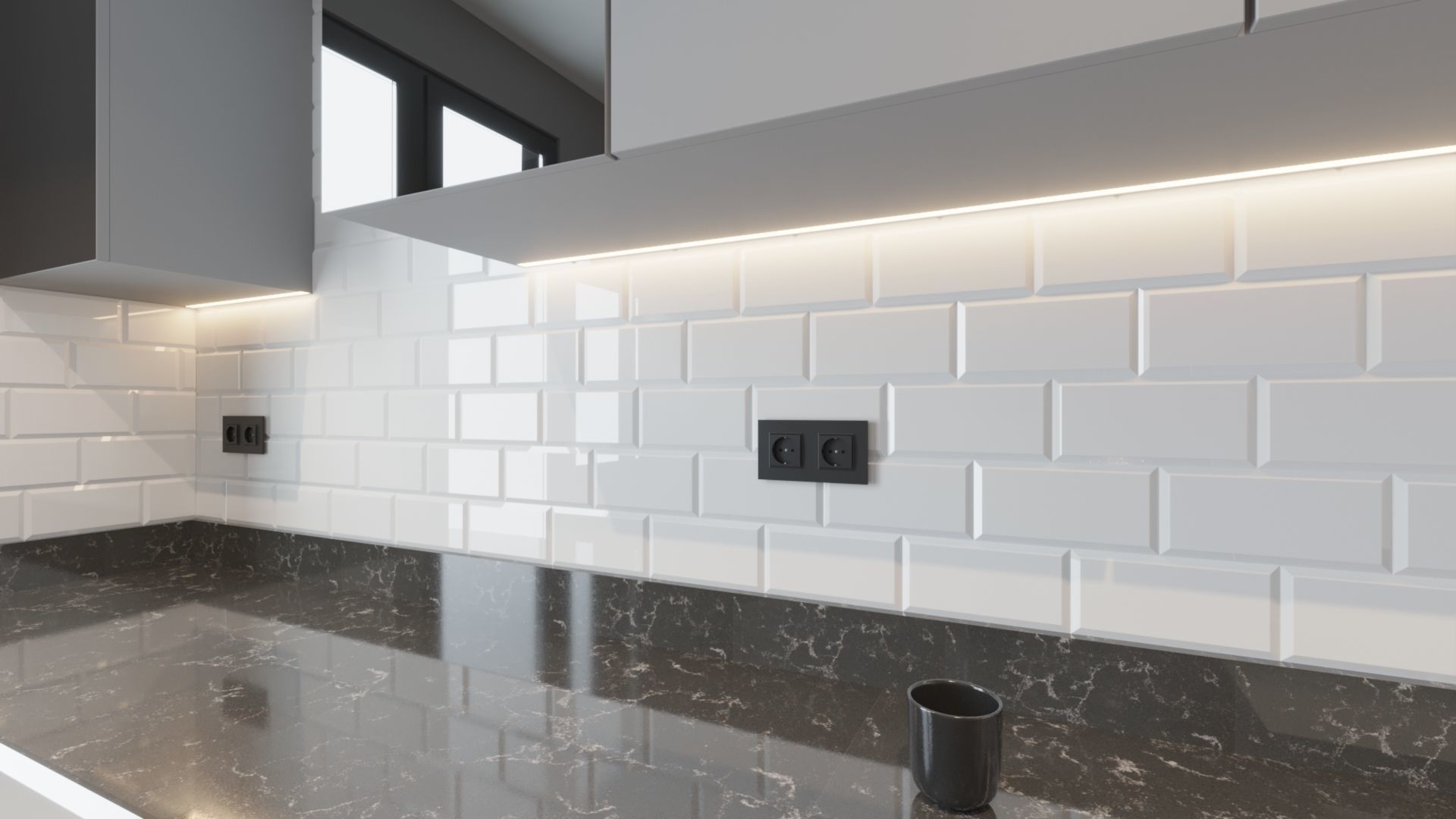 Kitchen Sample Scene 3D model | CGTrader