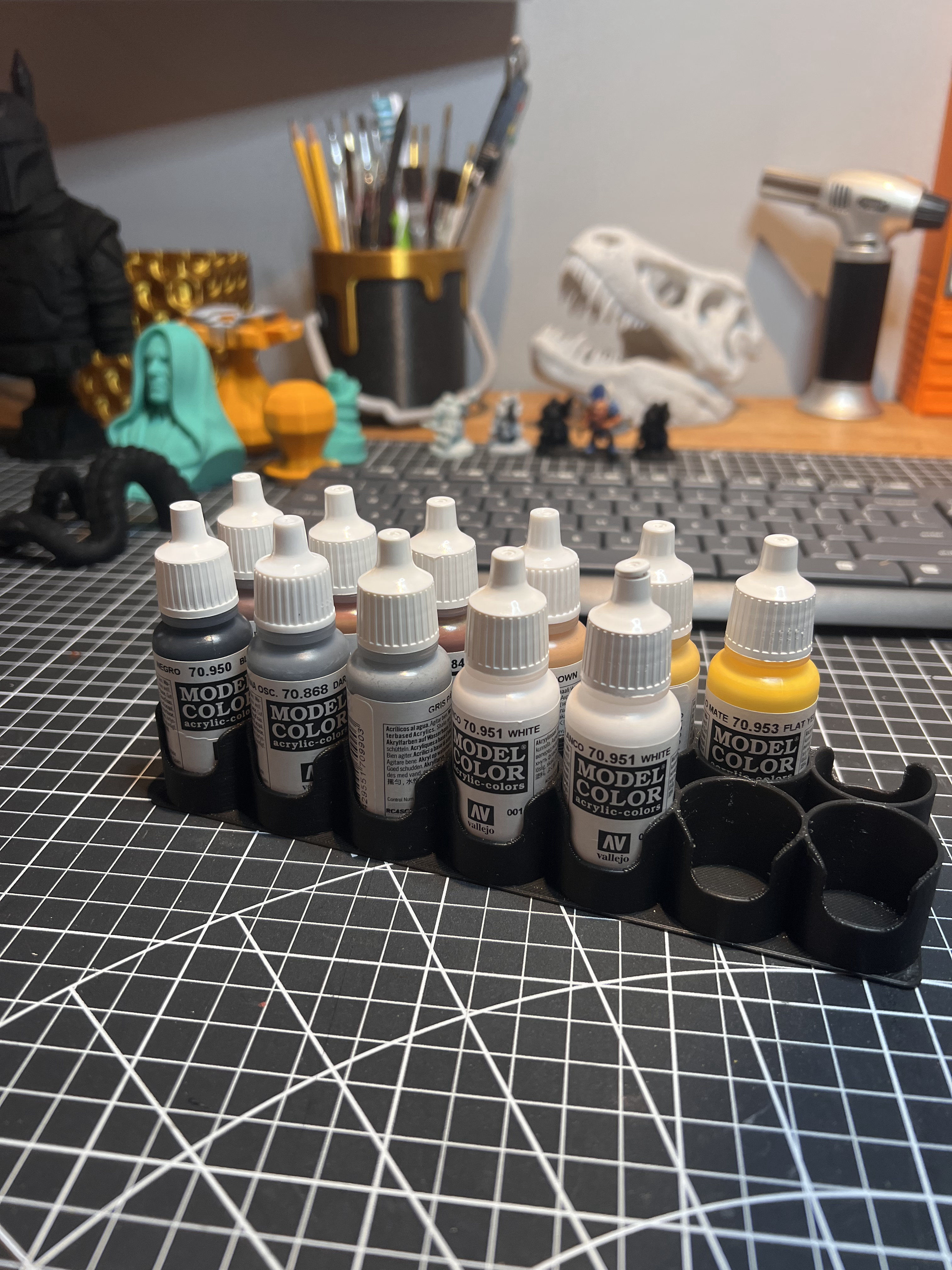 Miniature Paint Holders and Drawer Organizer 3D model 3D printable ...