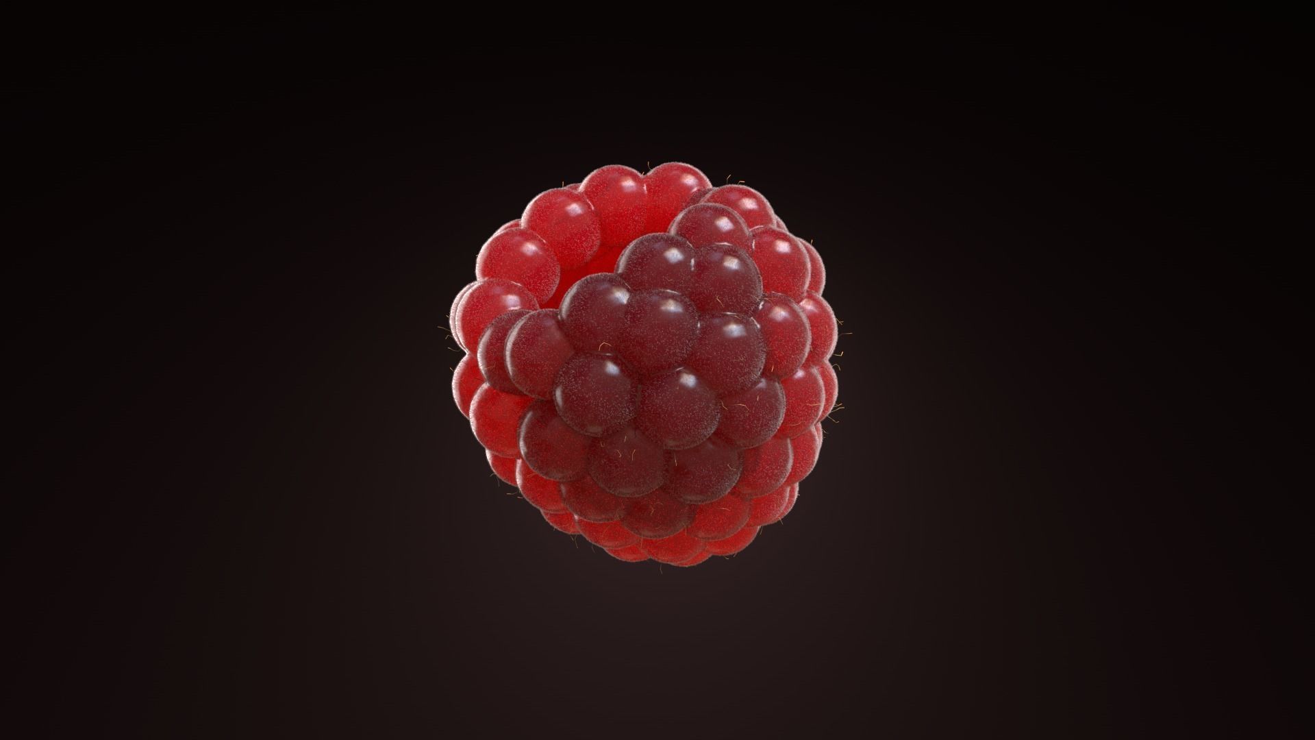 Raspberry 3D Model three raspberries 3D model | CGTrader