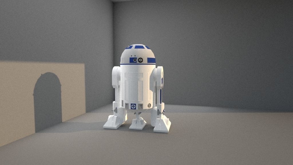 R2D2 from Star Wars 3D model | CGTrader