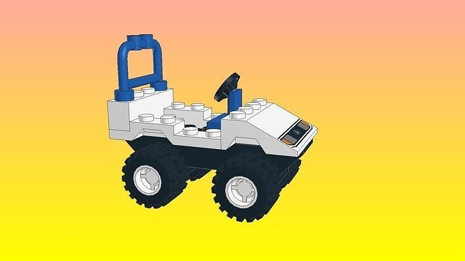 Lego Pack Vehicle Model 6426 3D model | CGTrader