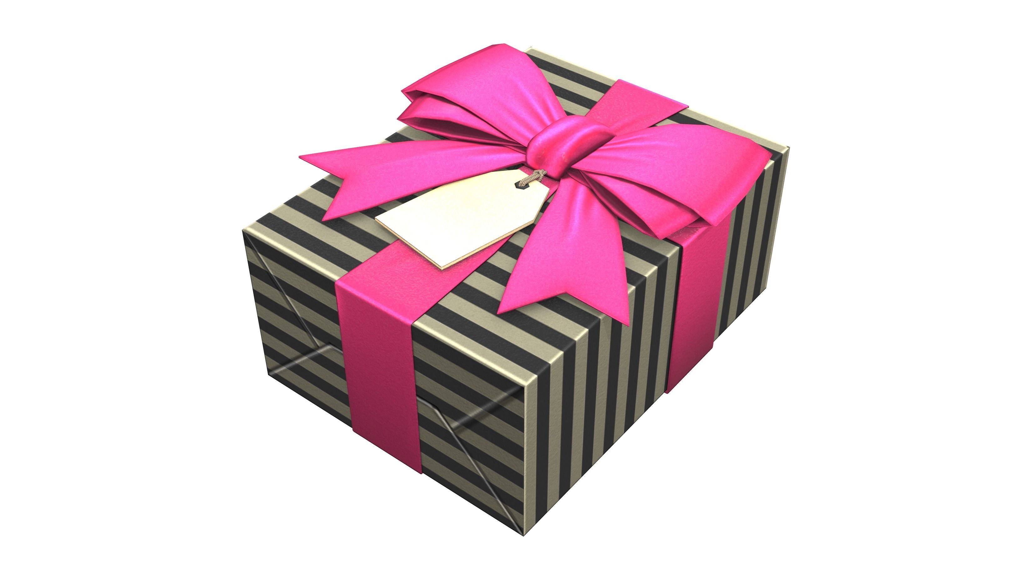 3D model Big Ribbon Gift Boxes VR / AR / low-poly | CGTrader