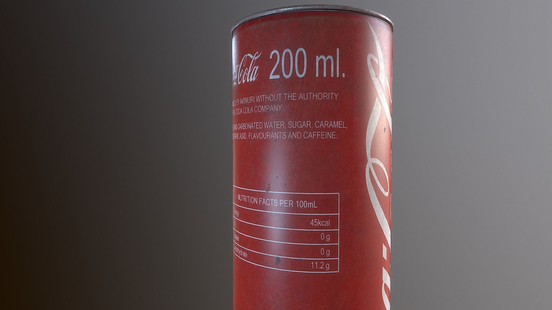 3D model Coca-Cola Generic Soda Can VR / AR / low-poly | CGTrader