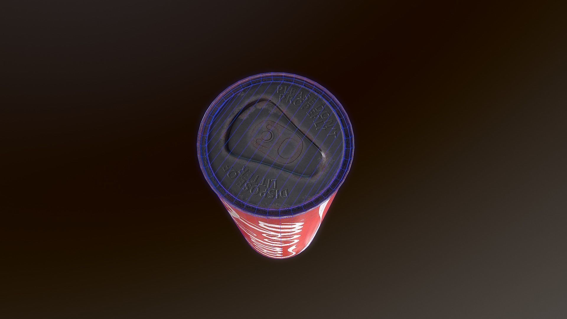 3D model Coca-Cola Generic Soda Can VR / AR / low-poly | CGTrader