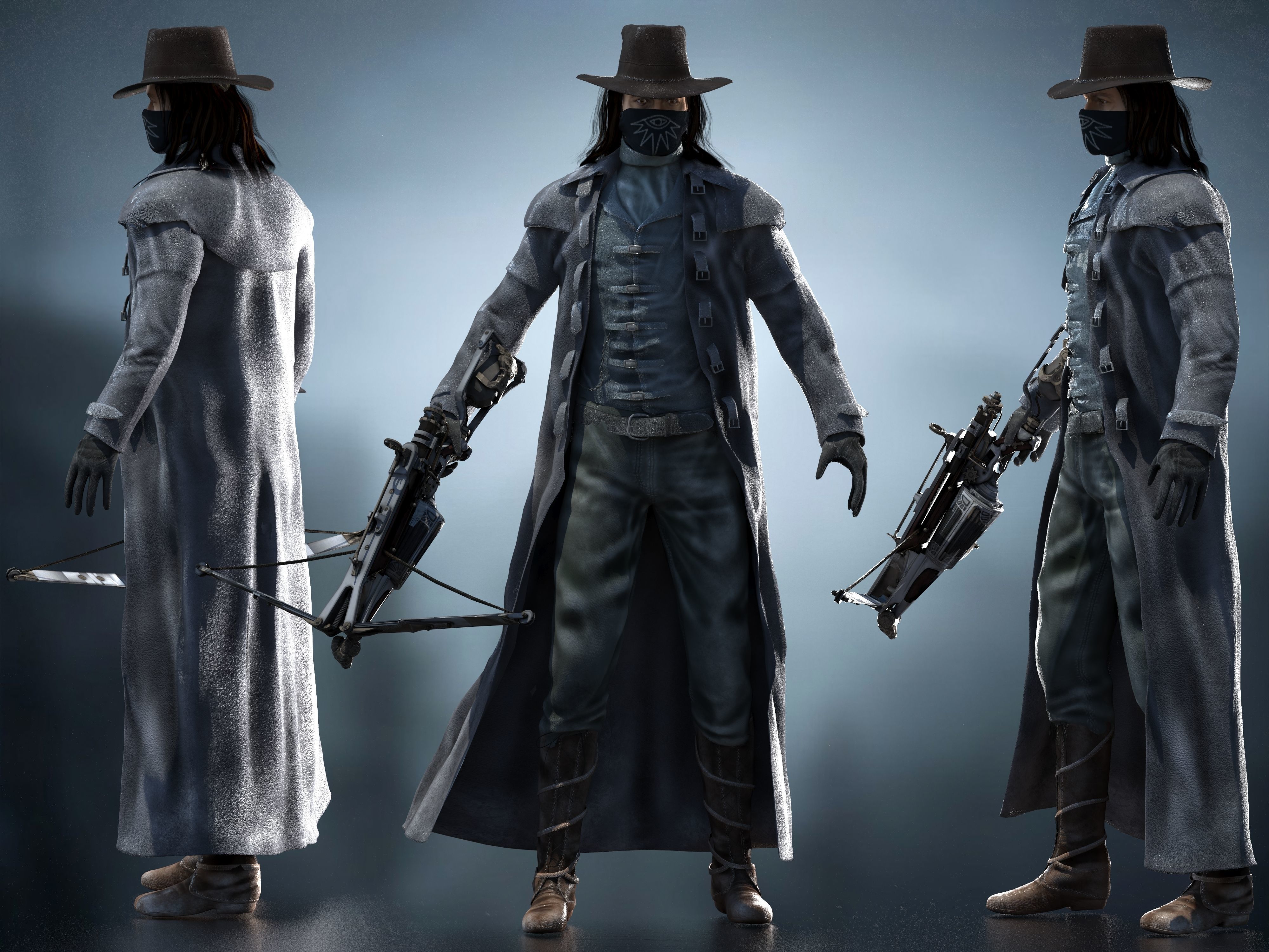 3D model Van Helsing VR / AR / low-poly rigged | CGTrader