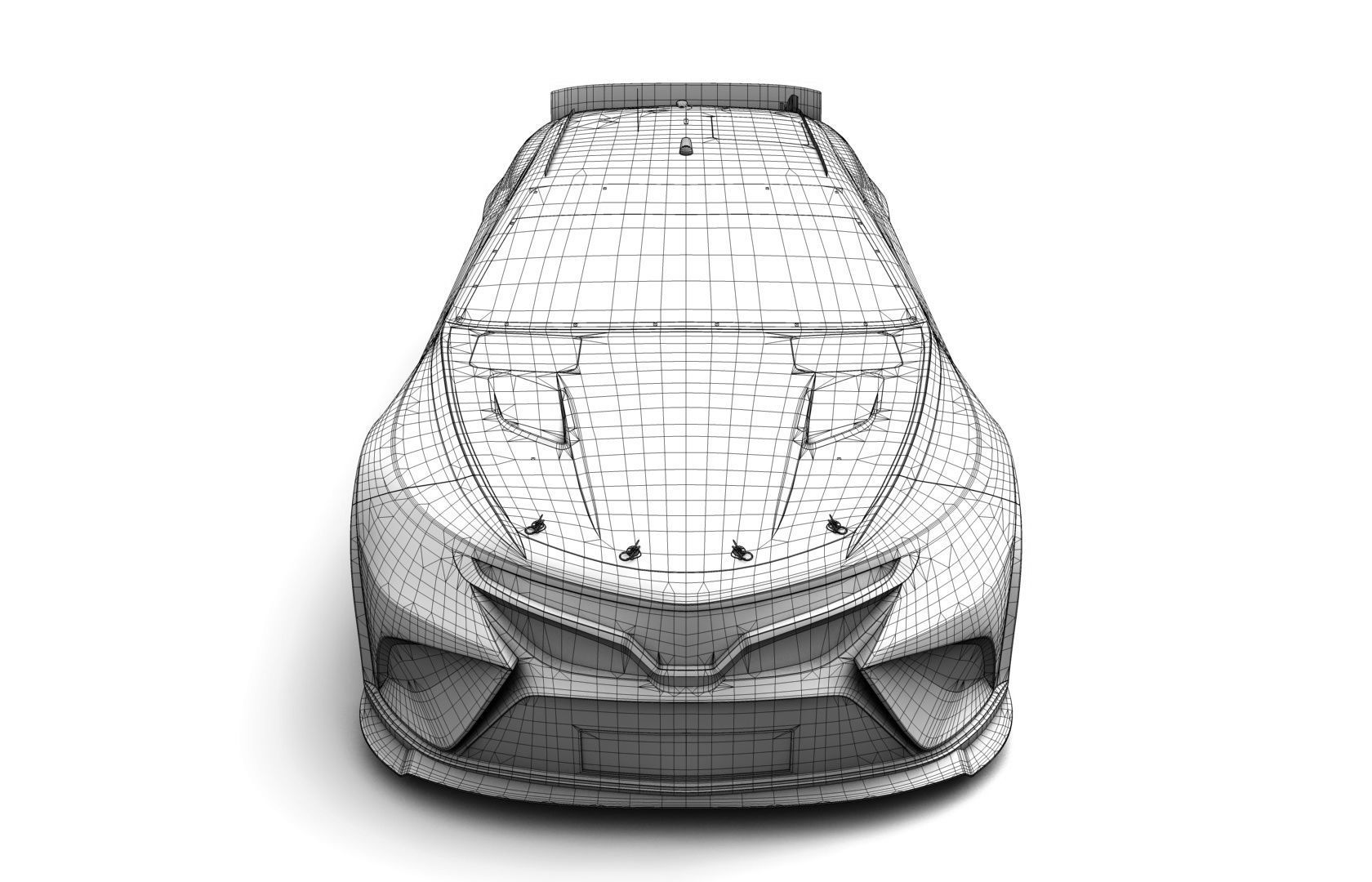 3D model Toyota Camry NASCAR NEXTGEN 2022 VR / AR / low-poly | CGTrader