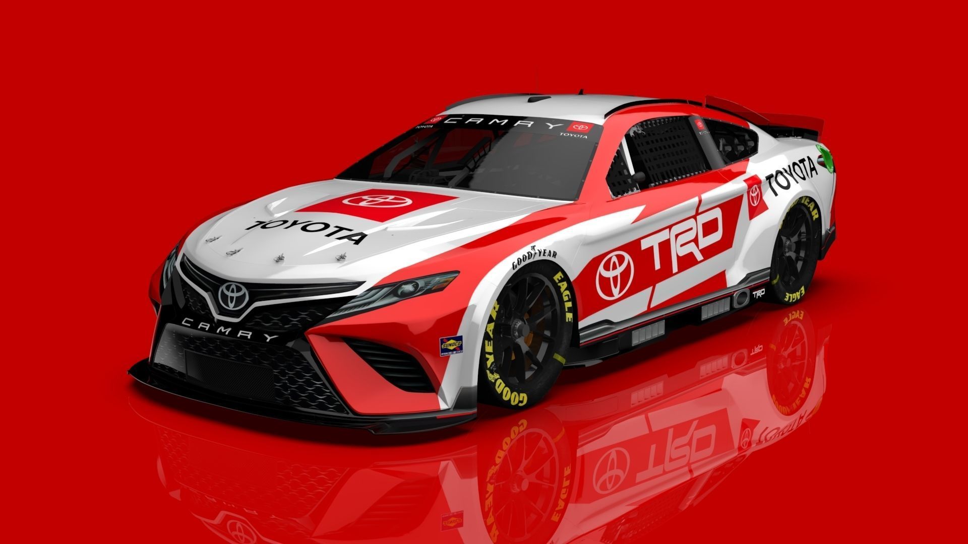 3D model Toyota Camry NASCAR NEXTGEN 2022 VR / AR / low-poly | CGTrader