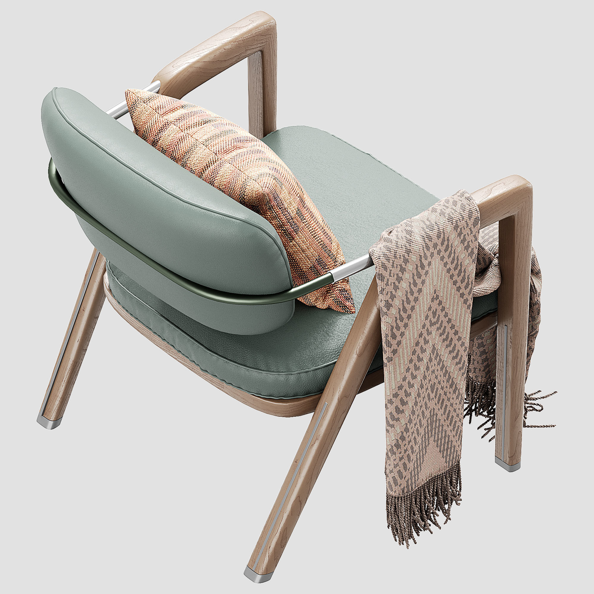 Giorgetti ELSA Lounge chair 3D model | CGTrader