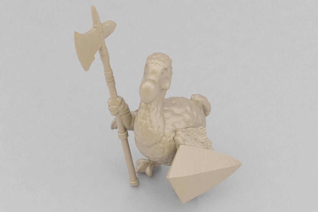 knights of the goose 3D model 3D printable | CGTrader