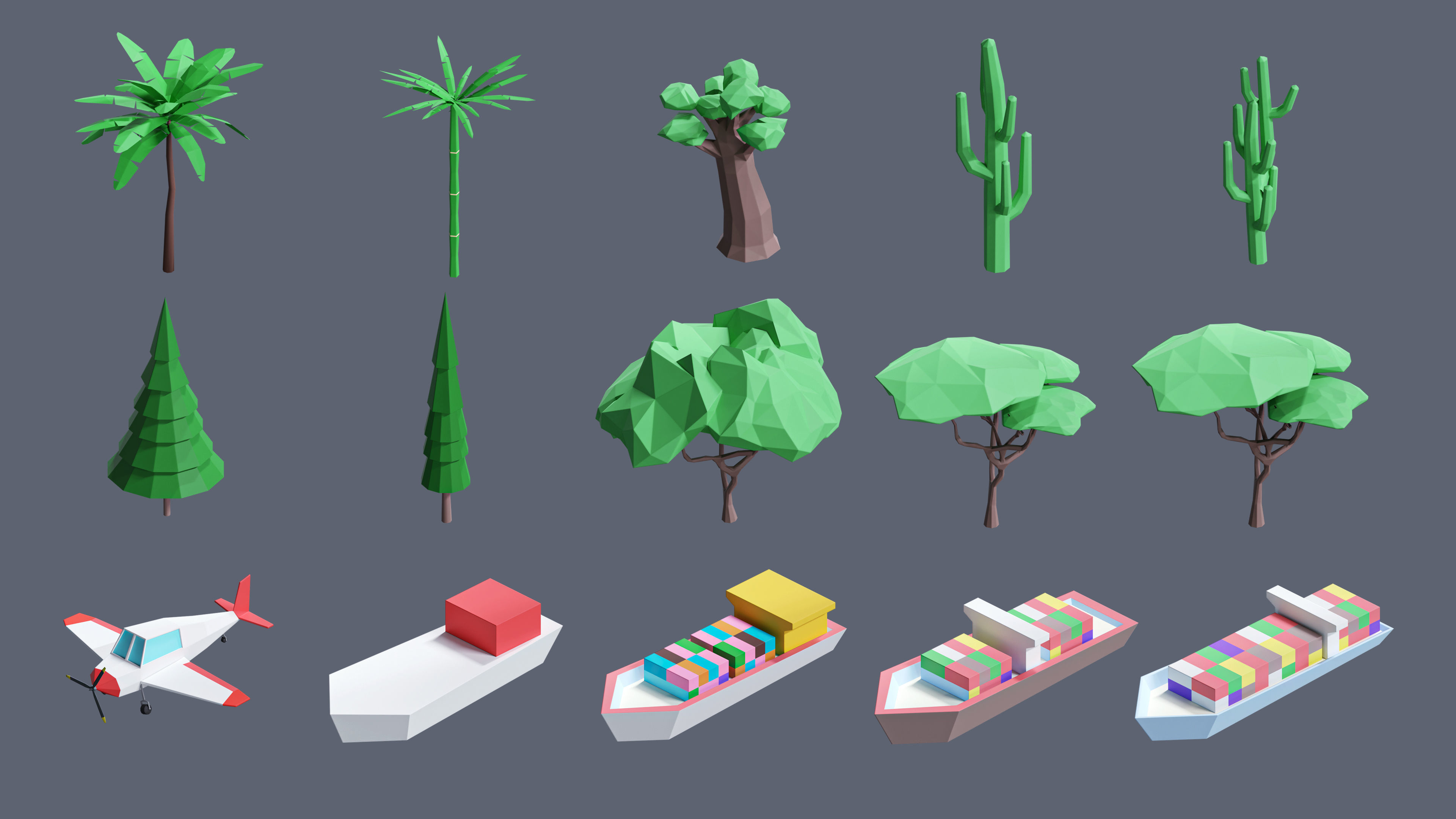 3D model World Map VR / AR / low-poly | CGTrader