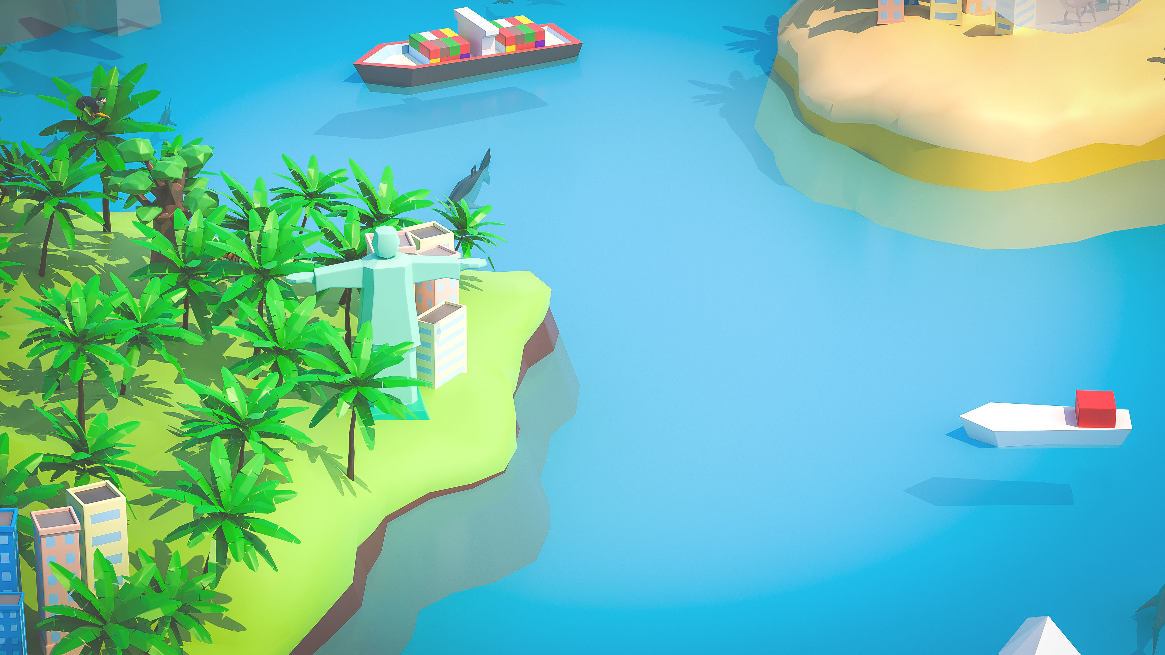 3D model World Map VR / AR / low-poly | CGTrader