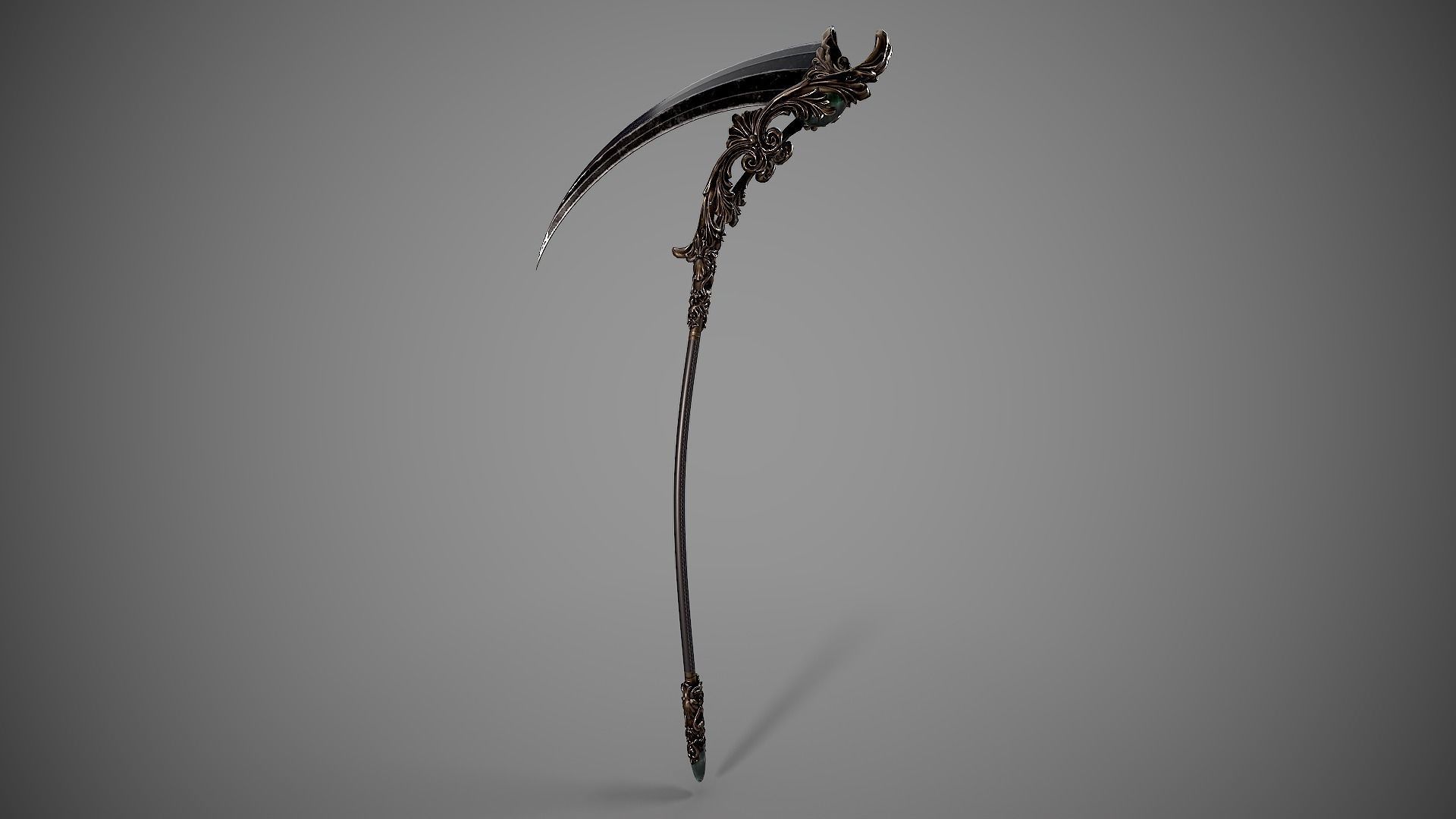 3D model Scythe VR / AR / low-poly | CGTrader