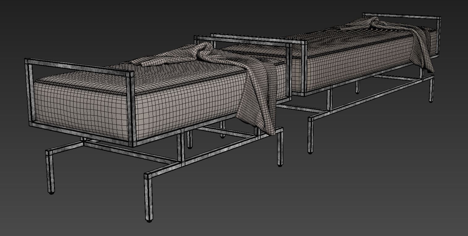 Wiggins Bench by Joh Richard 3D model | CGTrader