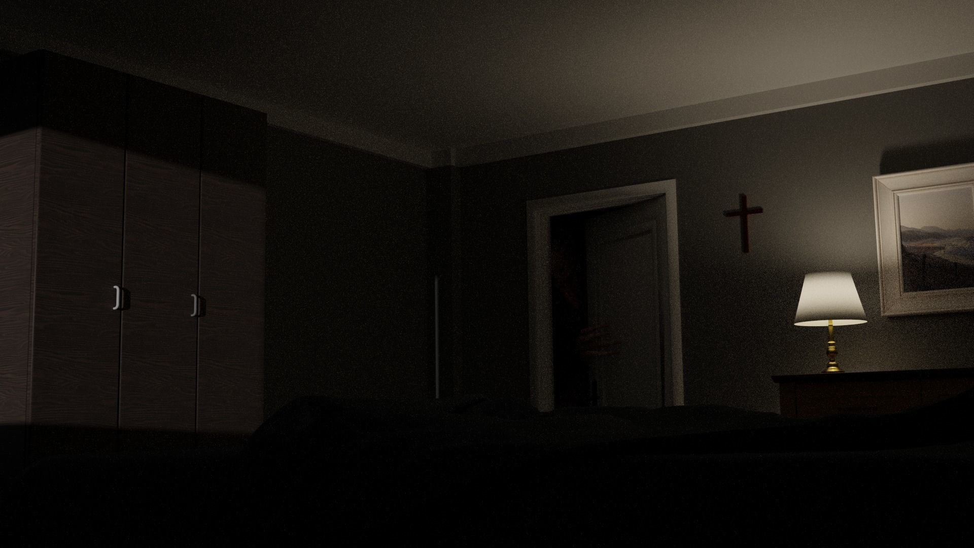 3 scary scenes 3D model | CGTrader