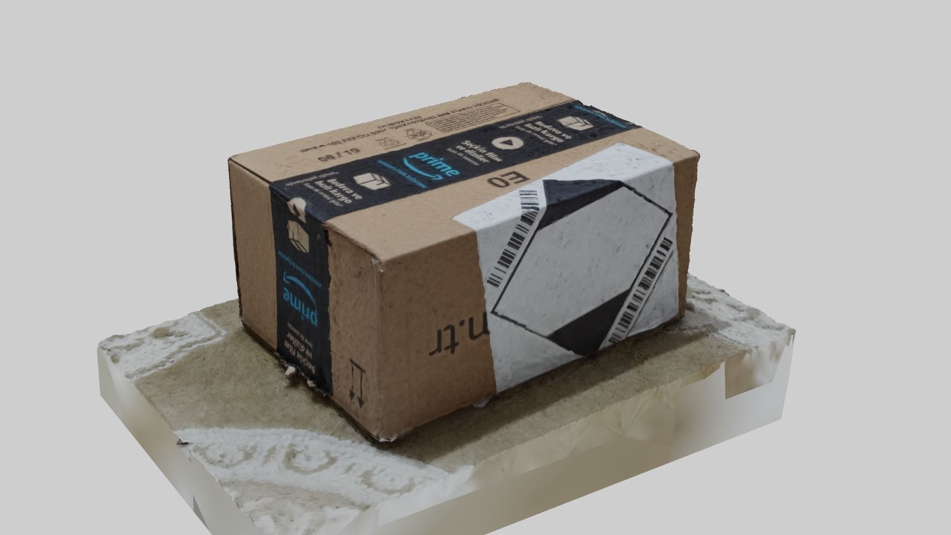 Amazon Prime Cargo Box 3D Model 3D model | CGTrader