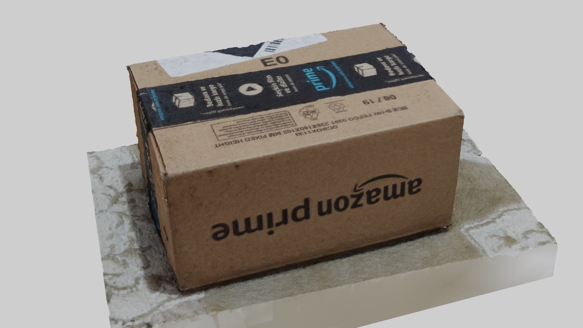 Amazon Prime Cargo Box 3D Model 3D model | CGTrader