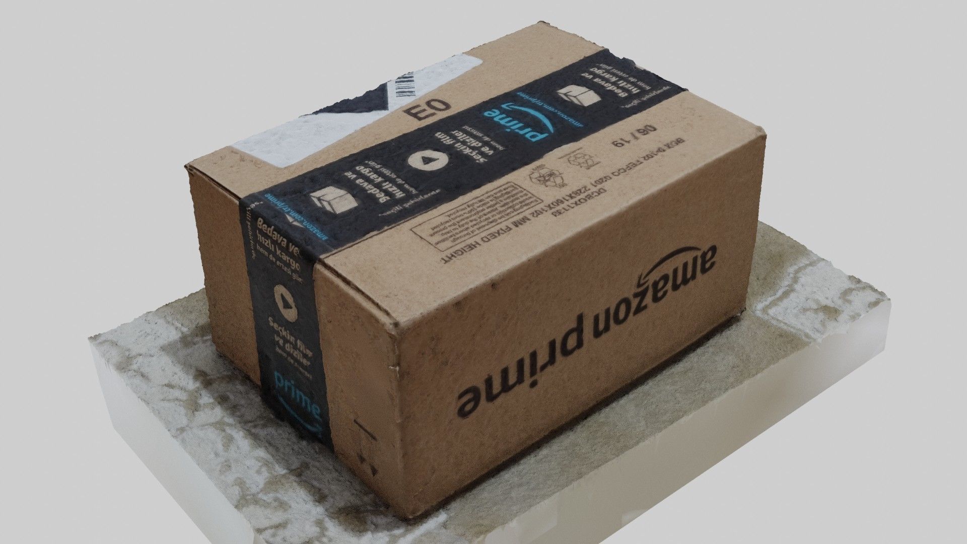 Amazon Prime Cargo Box 3D Model 3D model | CGTrader