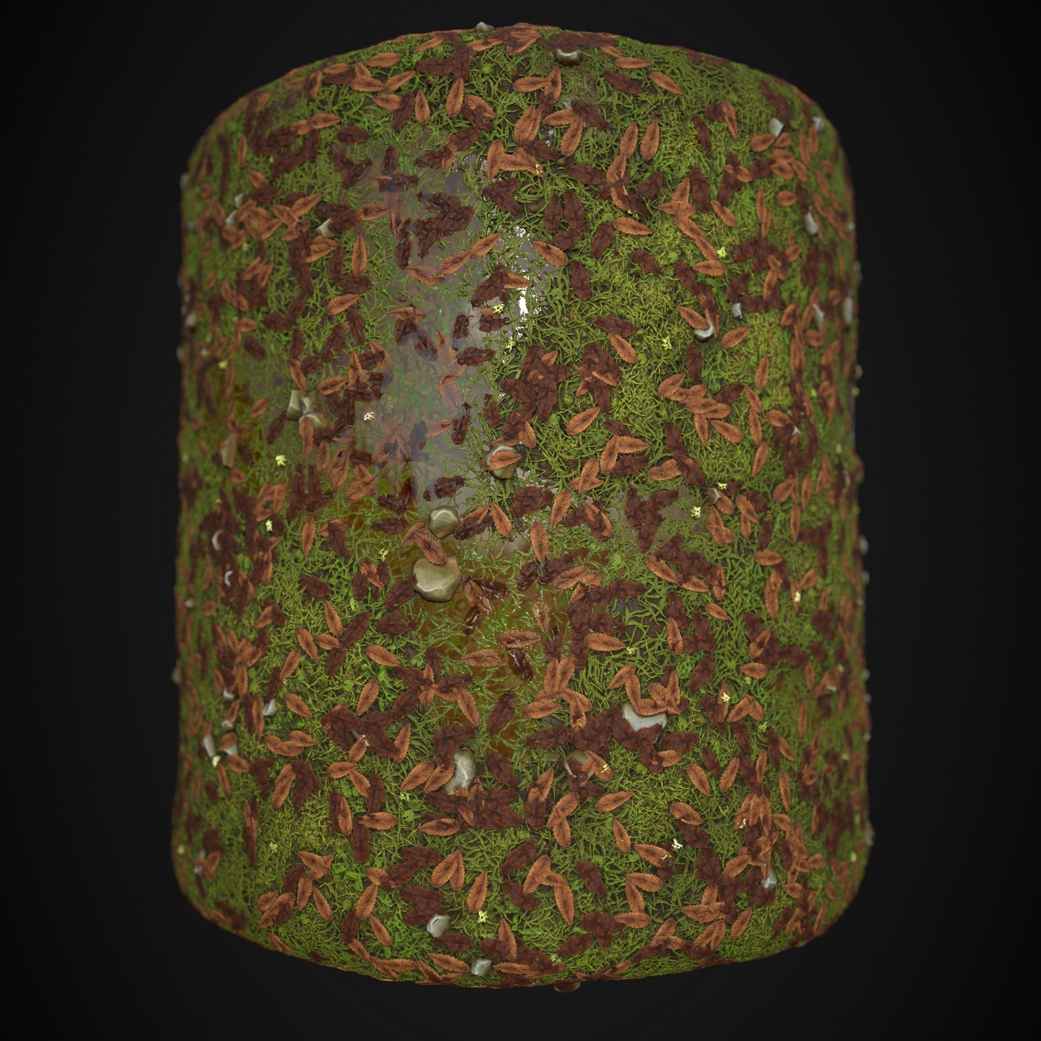 PBR Grass Ground made in substance designer Texture | CGTrader