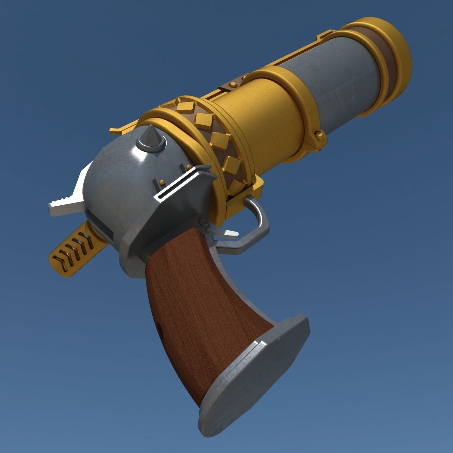 League of Legends Jinx Zap Pistol Blaster Arcane 3D model 3D printable ...