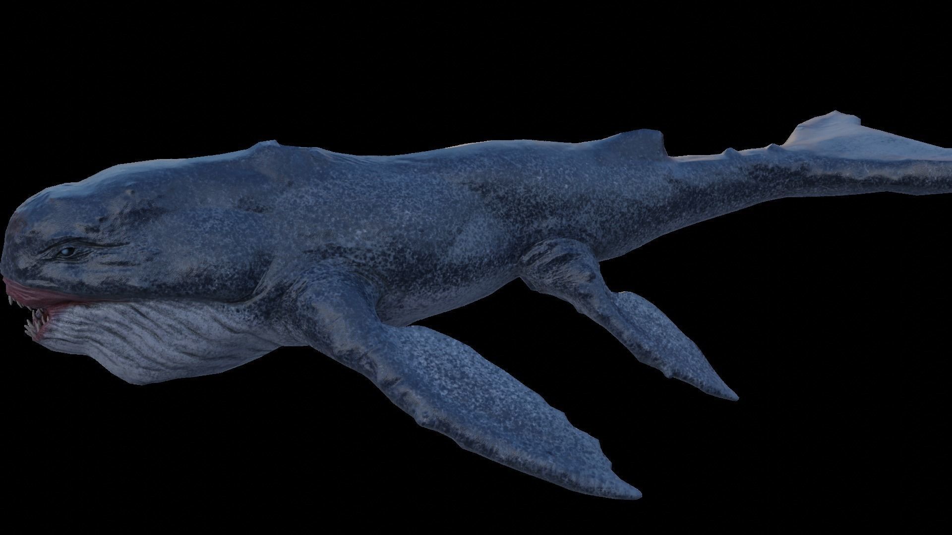 3D model whale monster VR / AR / low-poly | CGTrader