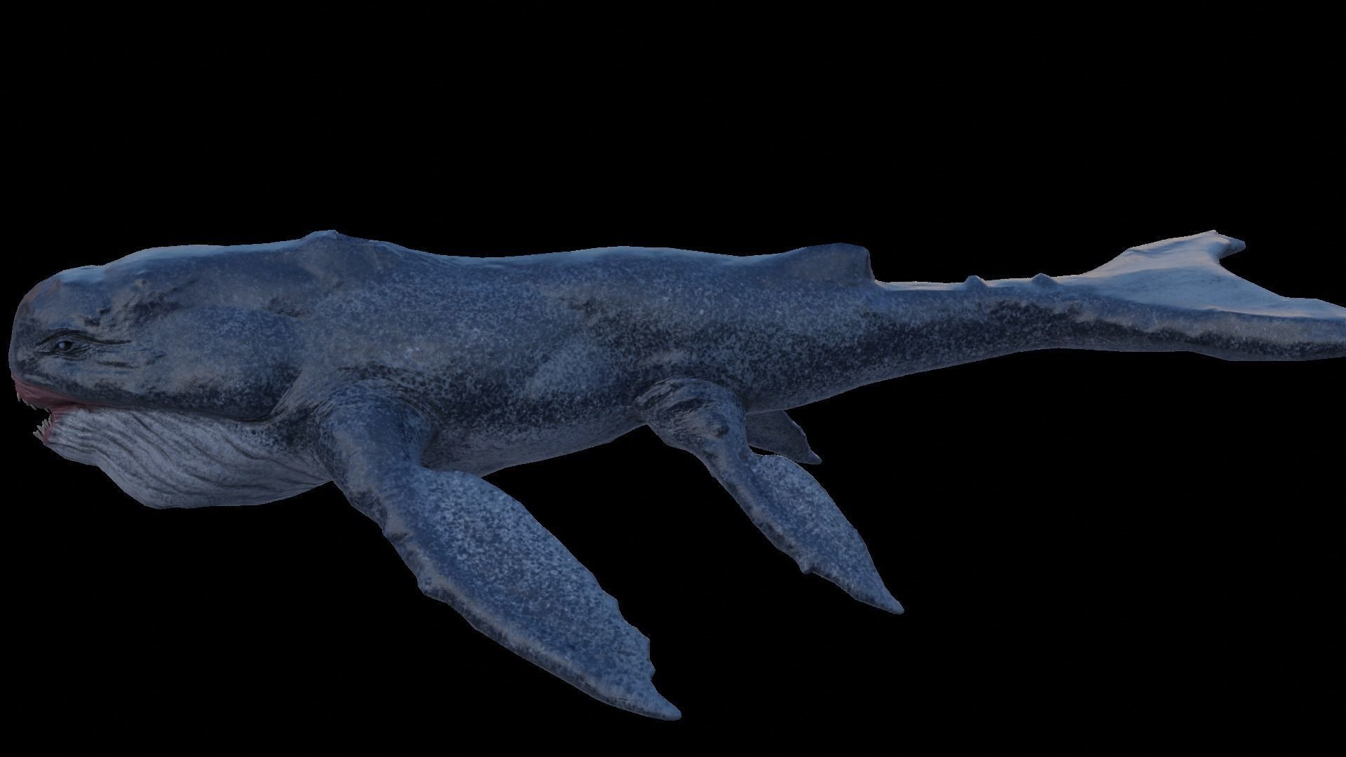 3D model whale monster VR / AR / low-poly | CGTrader