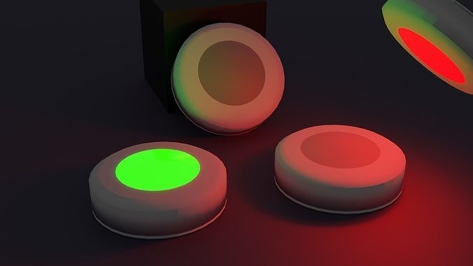 LowPoly LED Light free VR / AR / low-poly 3D model | CGTrader