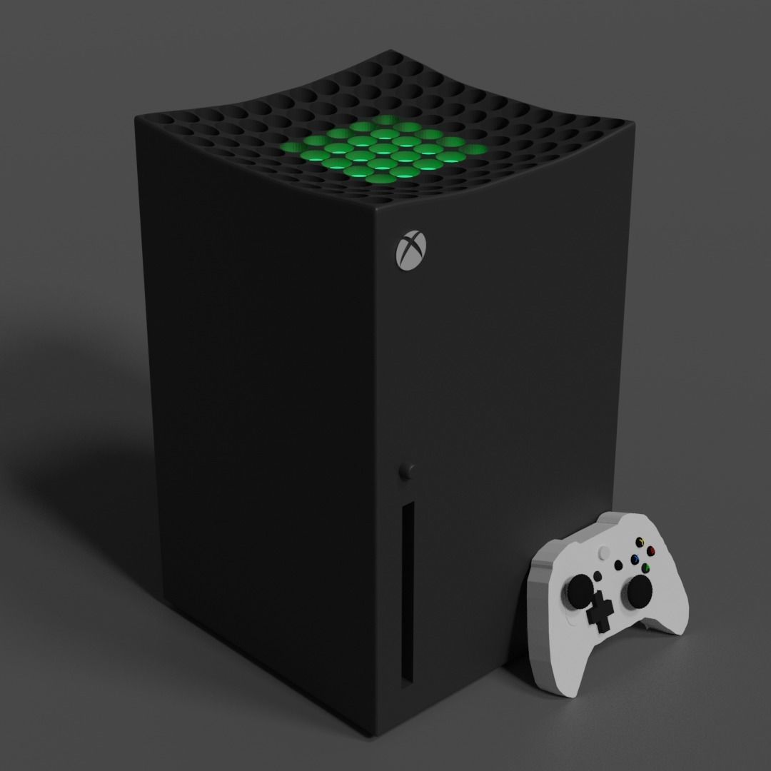 X-Box Console 3D model animated | CGTrader