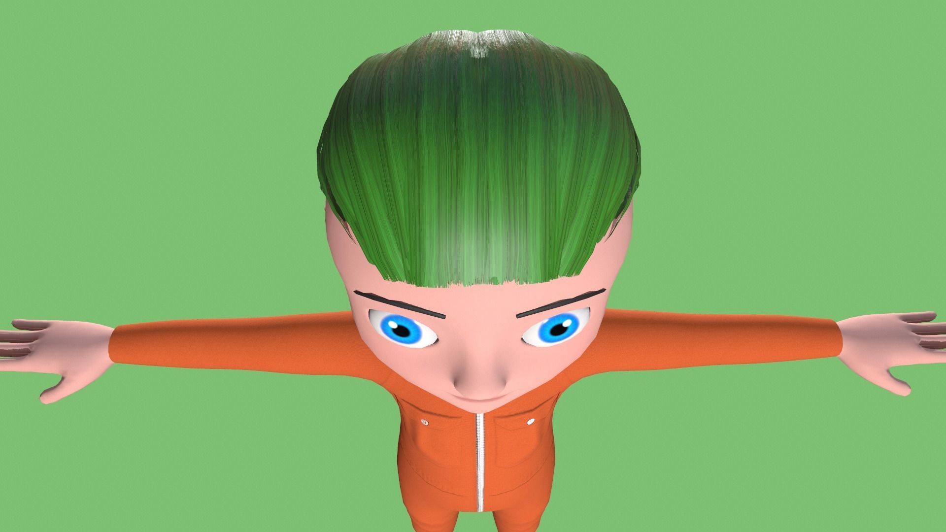 3D model Little boy 2 VR / AR / low-poly | CGTrader