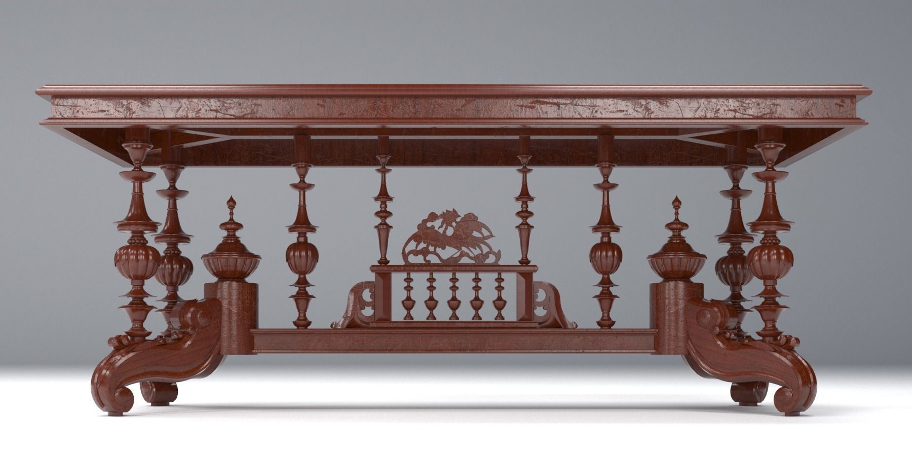 CULA DINING TABLE 3D model | CGTrader