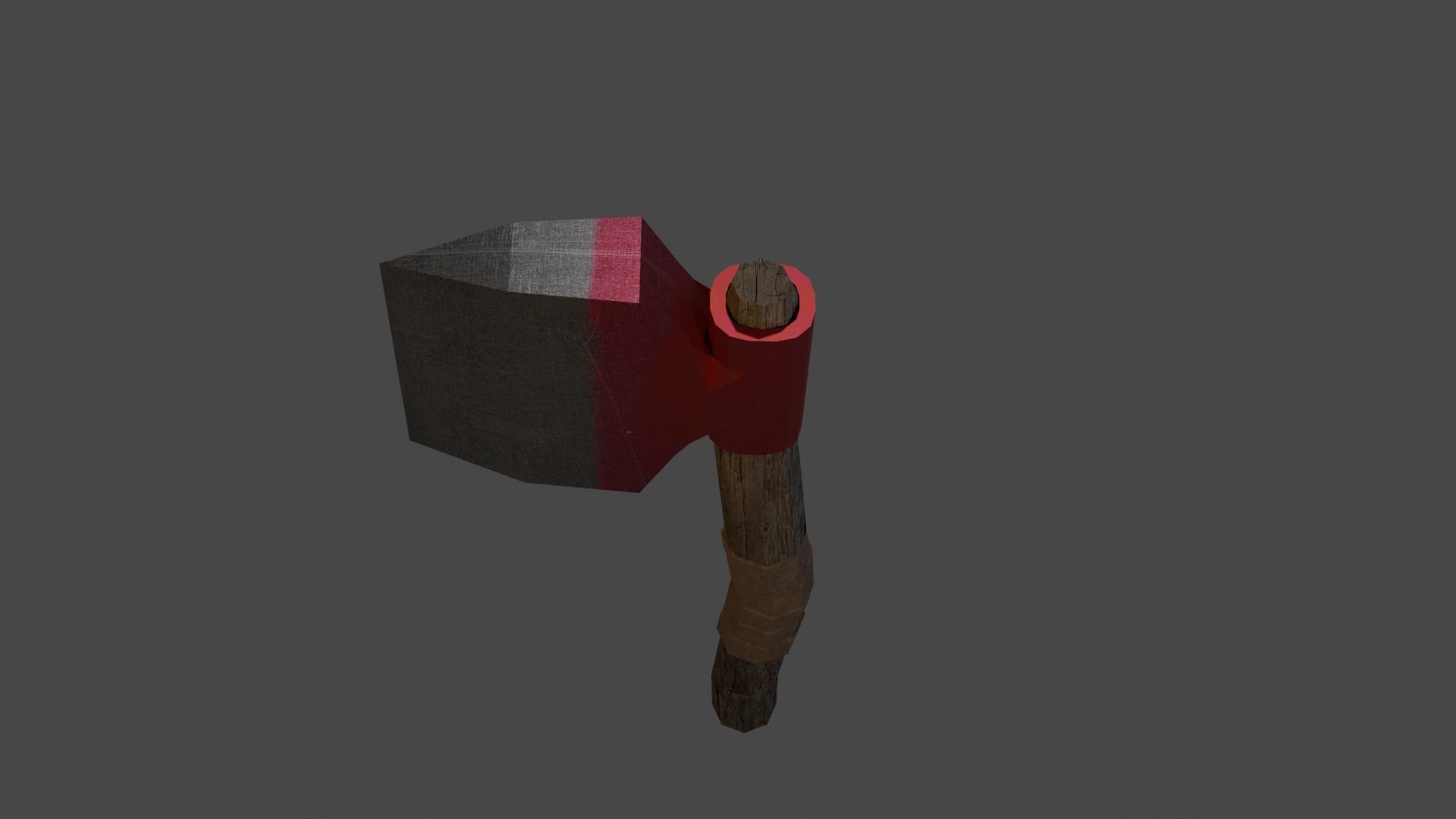 3D model Fire axe - post-apocalypse VR / AR / low-poly | CGTrader