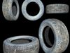 3D model old tire 3d scan photogrammettry pbr metal roughness VR / AR ...