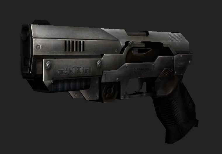 Future Gun free VR / AR / low-poly 3D model | CGTrader