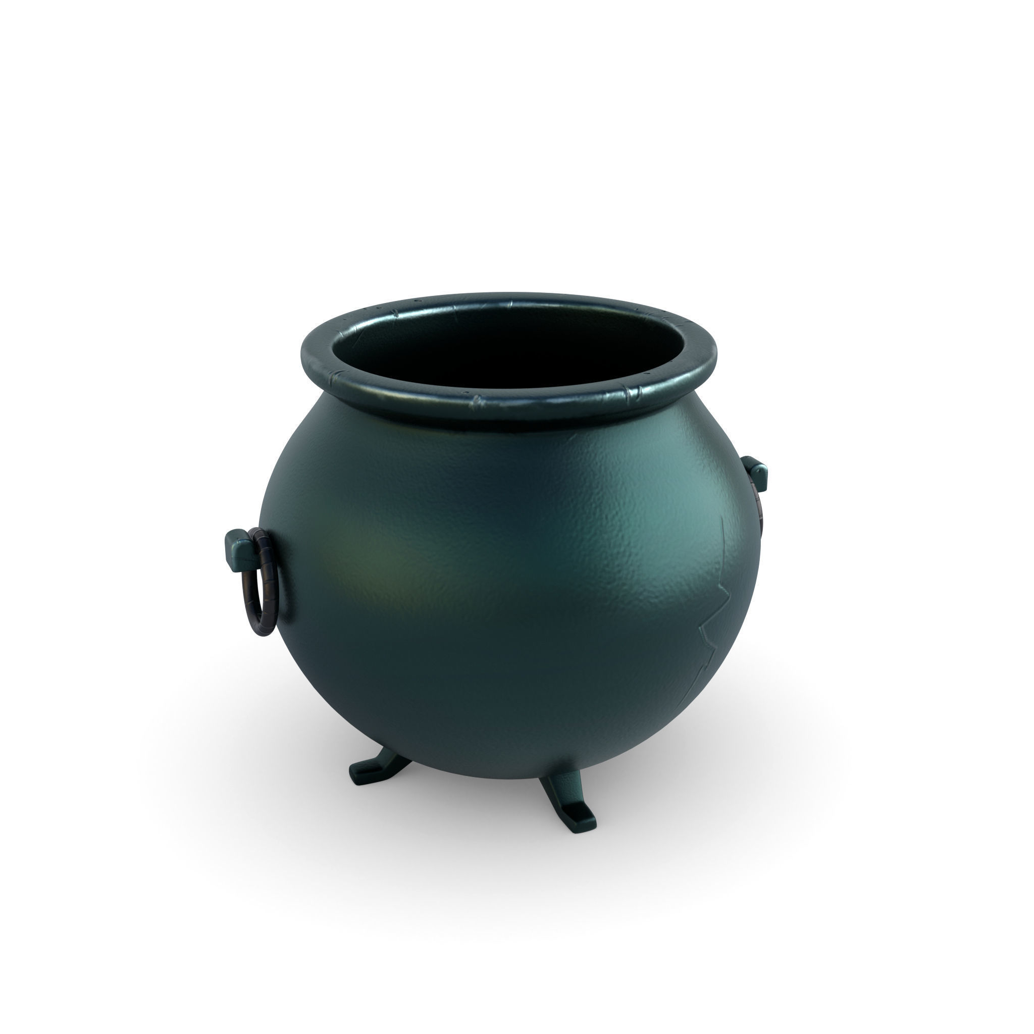Witch Boiler 3D model rigged | CGTrader