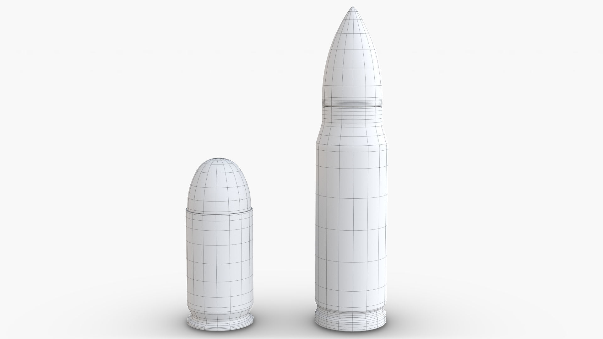 Bullet 3D model rigged | CGTrader