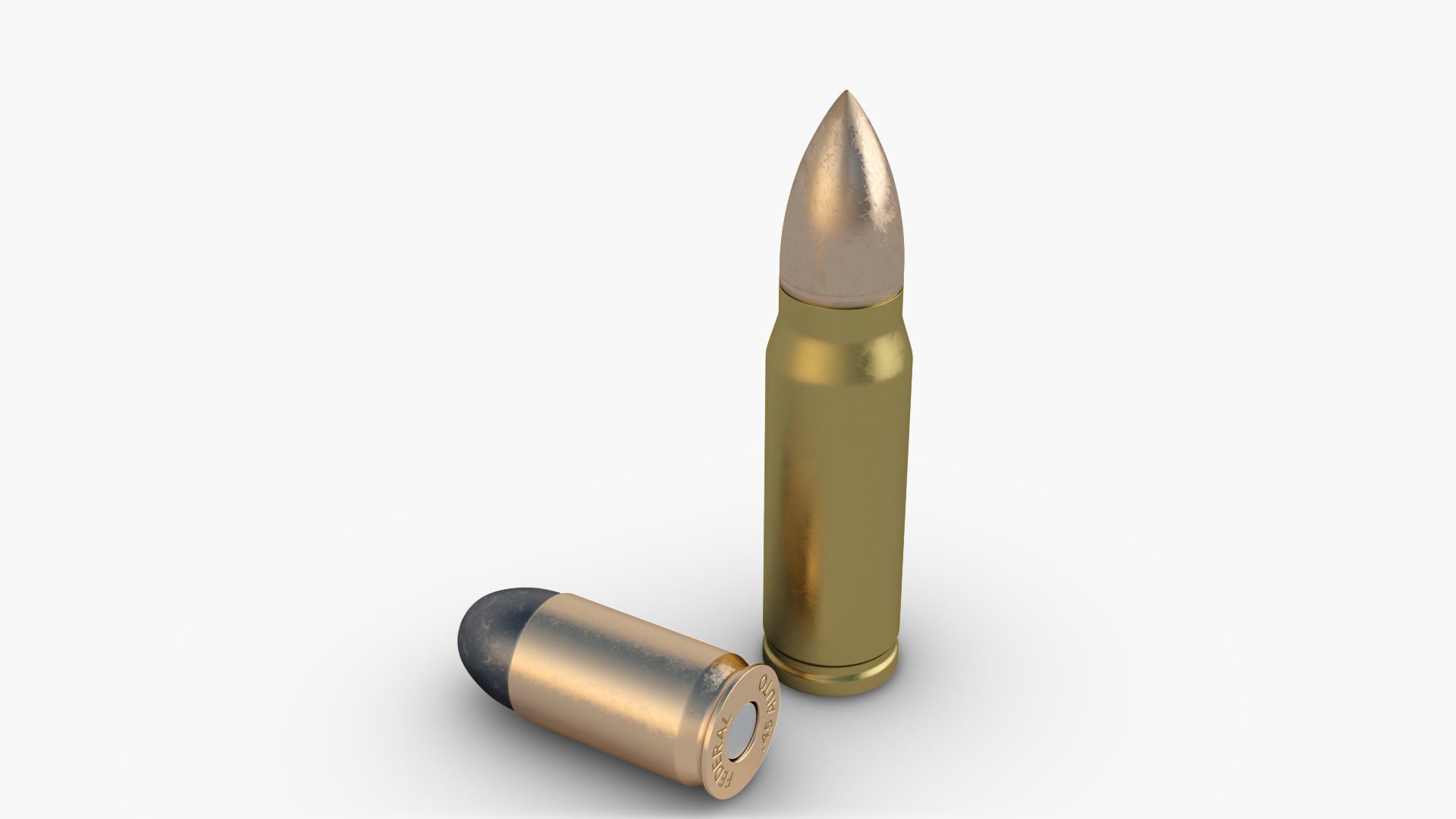 Bullet 3D model rigged | CGTrader