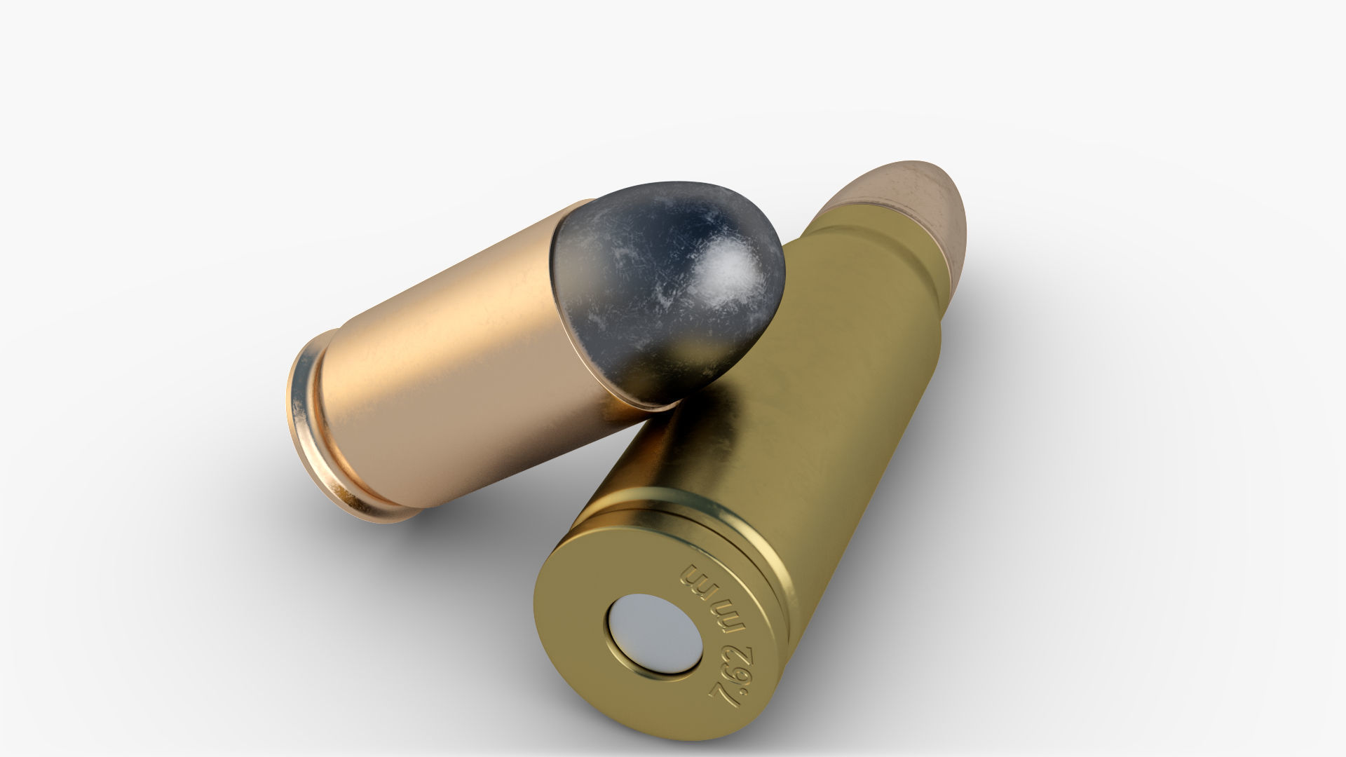 Bullet 3D model rigged | CGTrader
