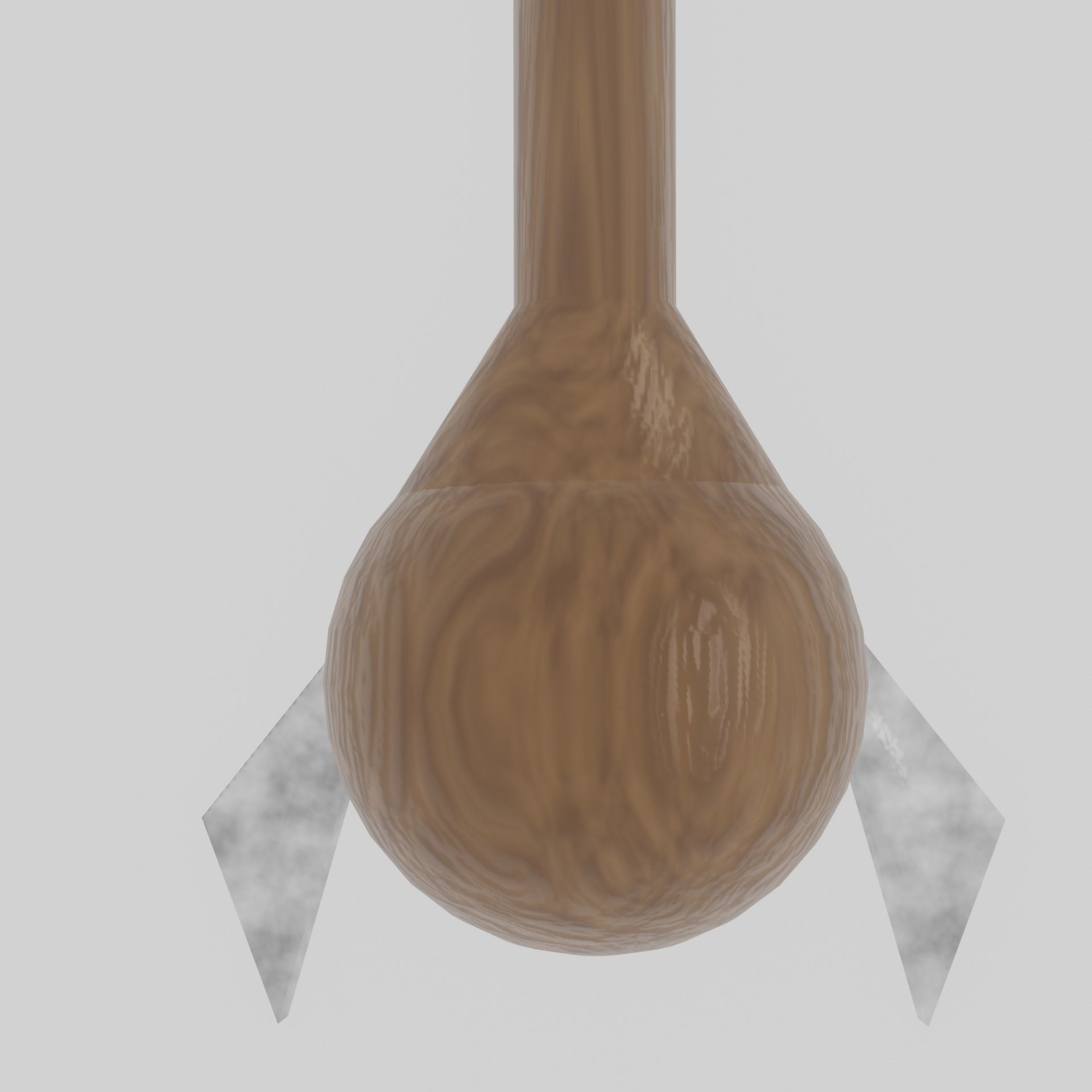 3D model Wizards Staff PBR low poly game ready VR / AR / low-poly ...