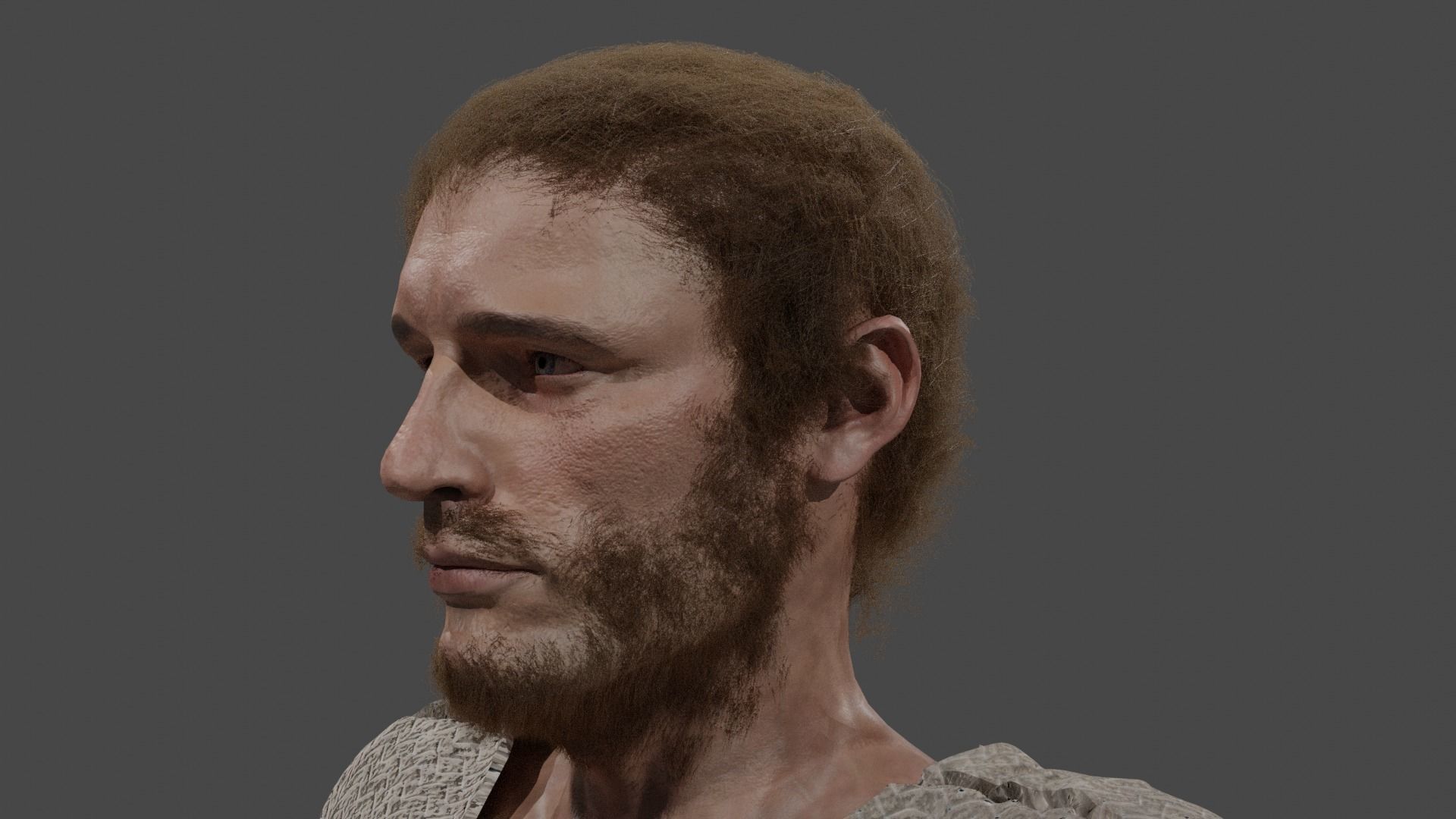 Character Ancient Greek 3D model rigged | CGTrader