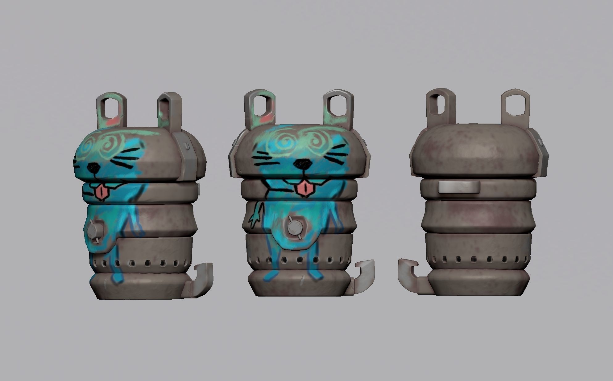 Arcane- Powder Jinx Mouser Grenade 3D print model 3D model 3D printable ...
