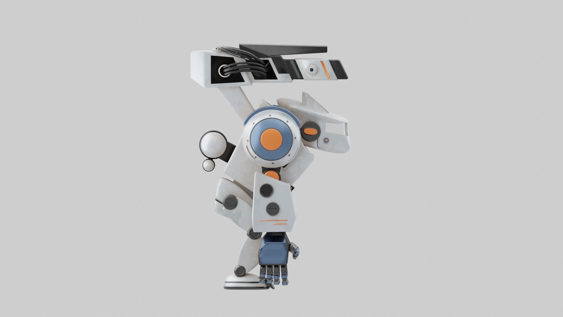 3D model Mecha King Kong VR / AR / low-poly | CGTrader