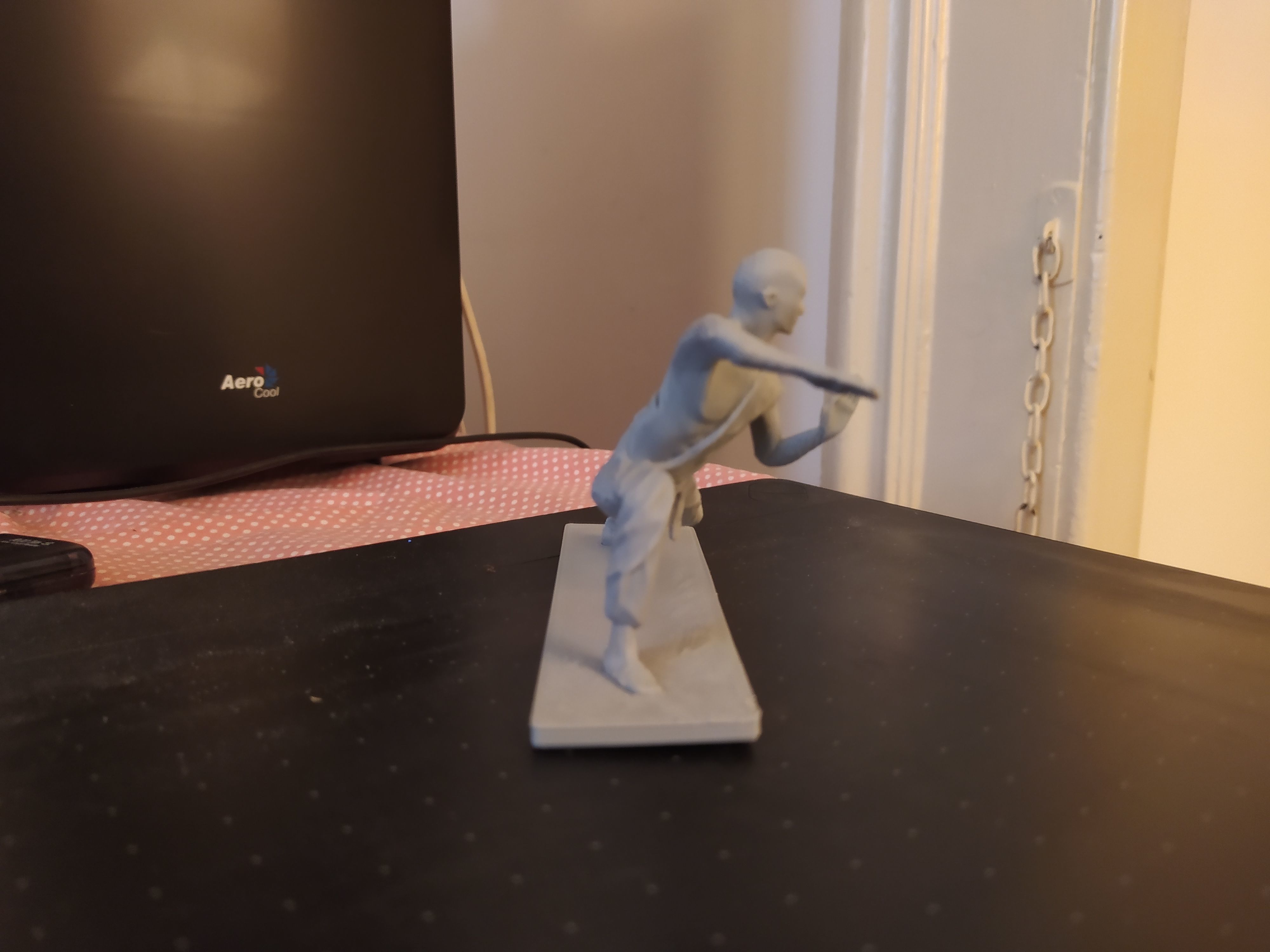 Shaolin Monk - Wushu Pose 3D model 3D printable | CGTrader