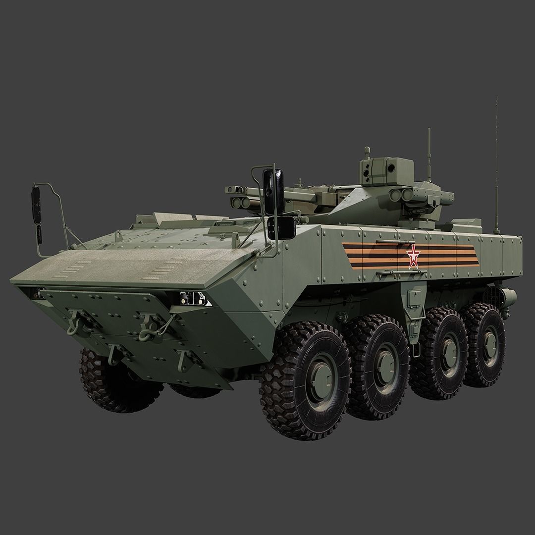 3D model Boomerang BTR Tank VR / AR / low-poly | CGTrader